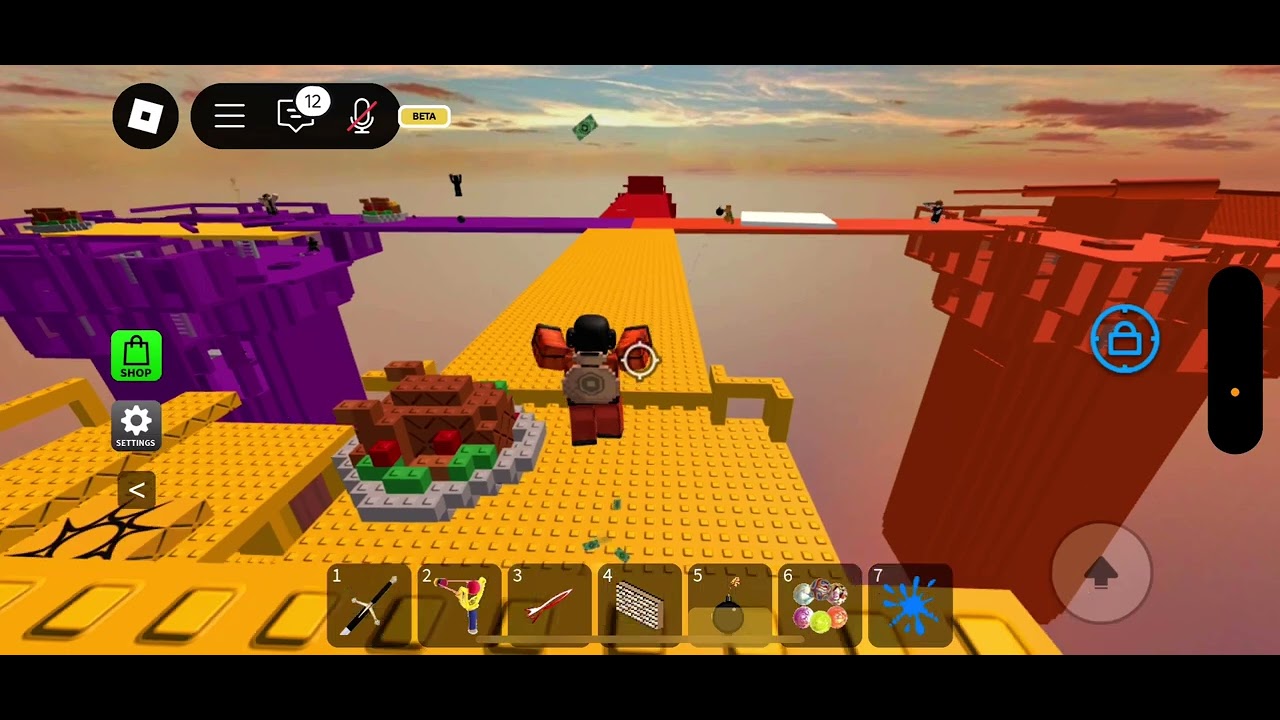 Brick battle! - YouTube