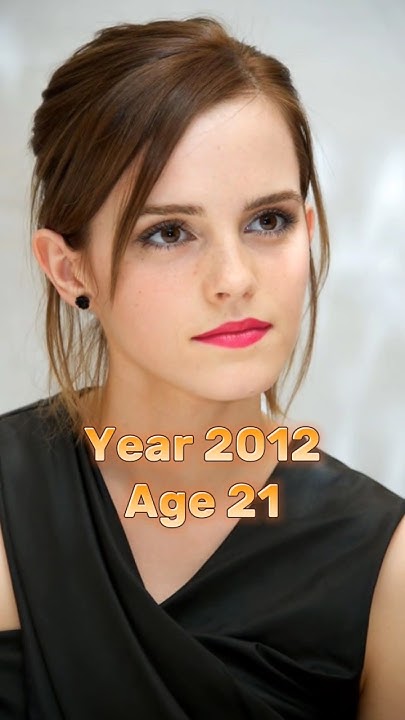 Emma Watson evolution - YouTube