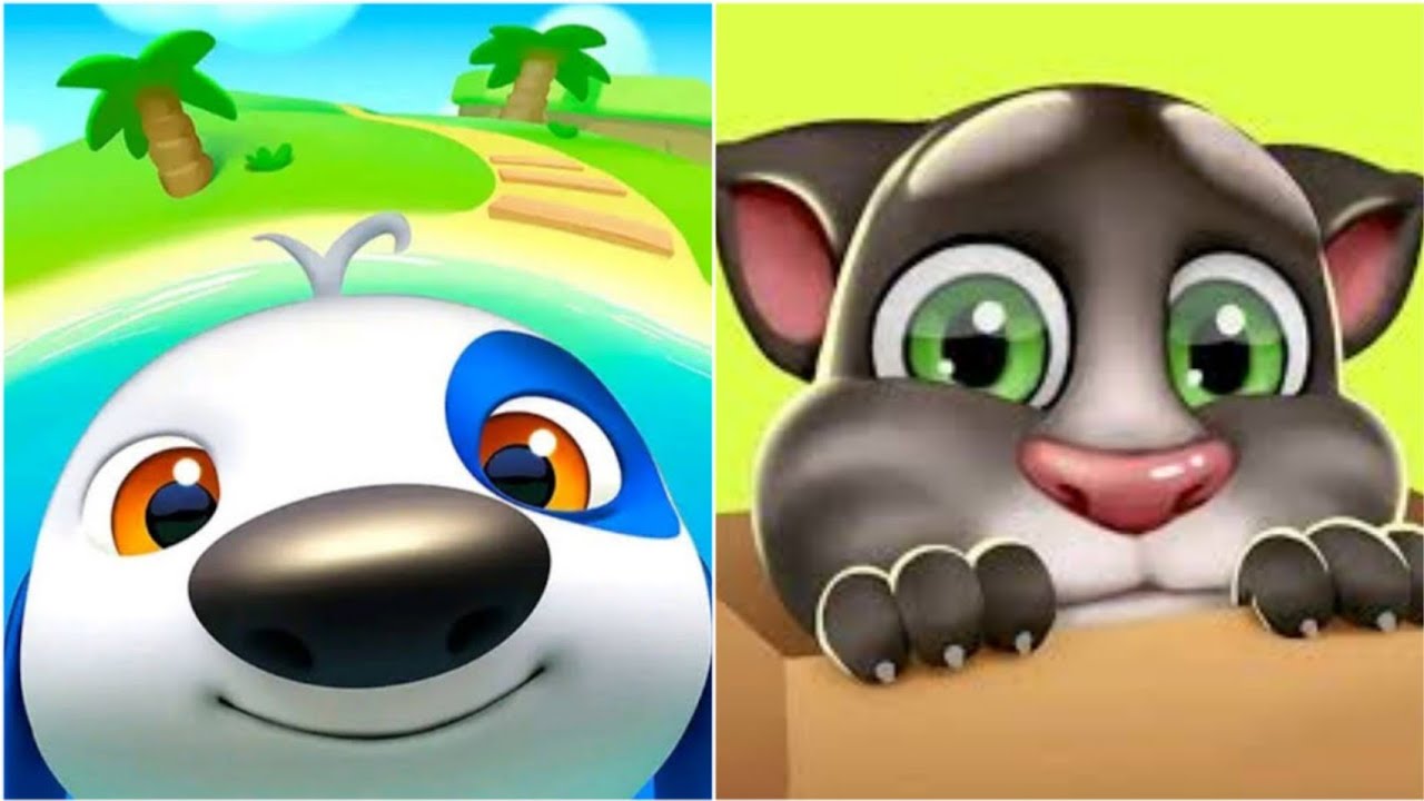 Talking Tom 2, Talking Tom Gold Run, Talking Hank Island, Talking Tom ...