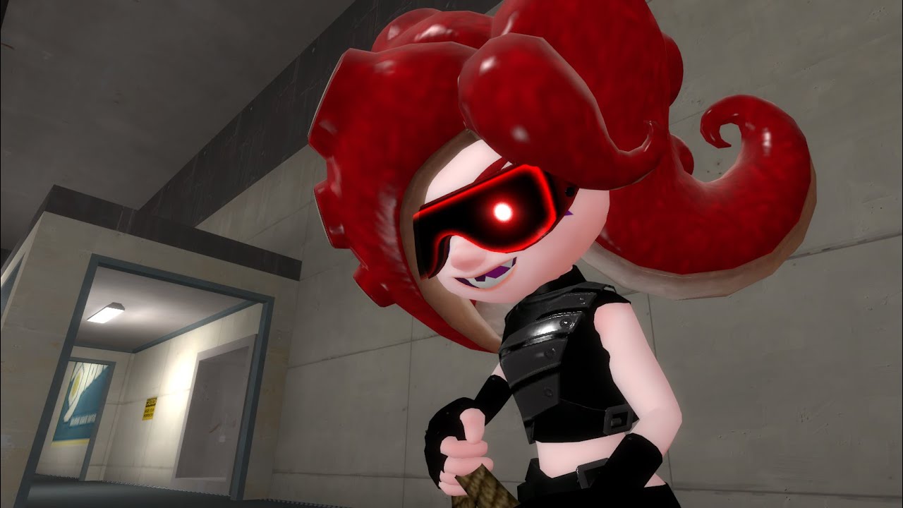 Splatoon Gmod Octoling Hanging Agent 4 Youtube