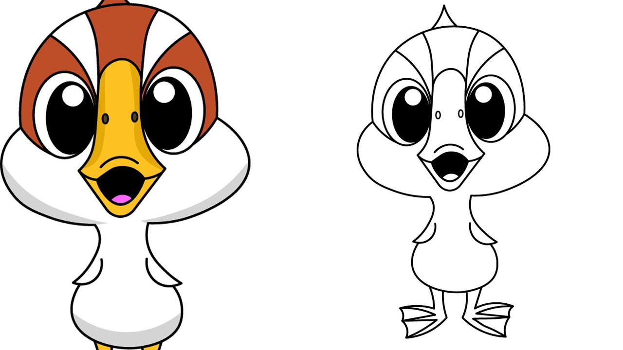 How to DRAW BRIGHTBILL - The Wild Robot - YouTube