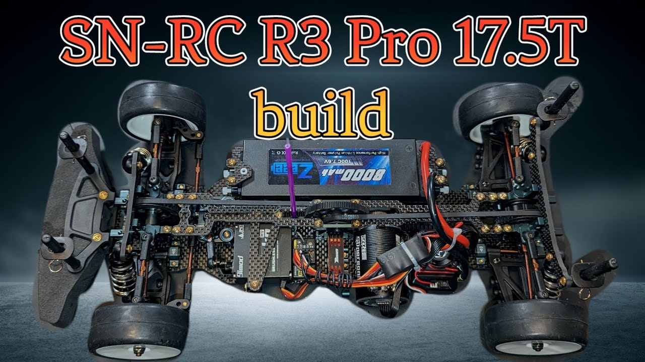 SNRC R3 Pro 17.5T build - YouTube