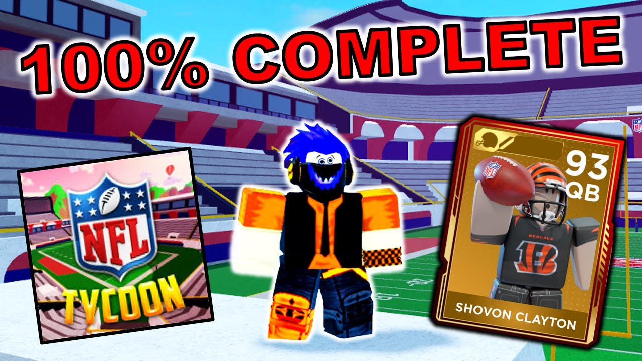 ROBLOX NFL TYCOON 100% COMPLETE! (FULL TOUR & GUIDE) - YouTube