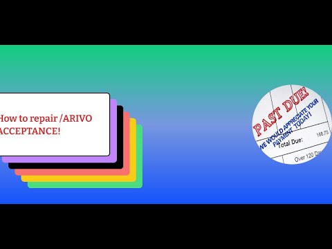 How to repair ARIVO ACCEPTANCE on your credit report for free - YouTube