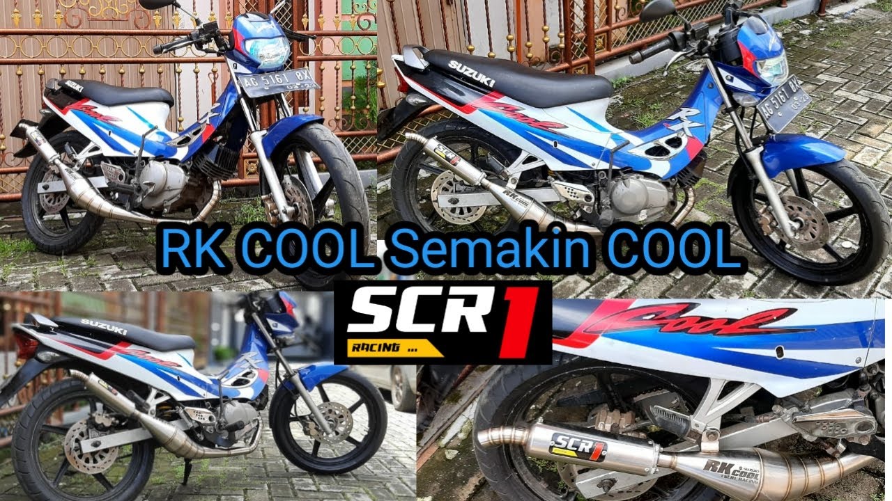 Knalpot SUZUKI RK COOL stainless terbaik ‼️ - YouTube