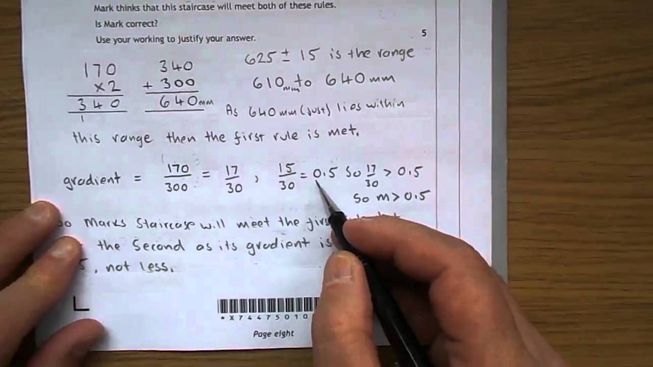 SQA N5 Lifeskills Mathematics 2015 Paper 1 Qs 7-9 - YouTube