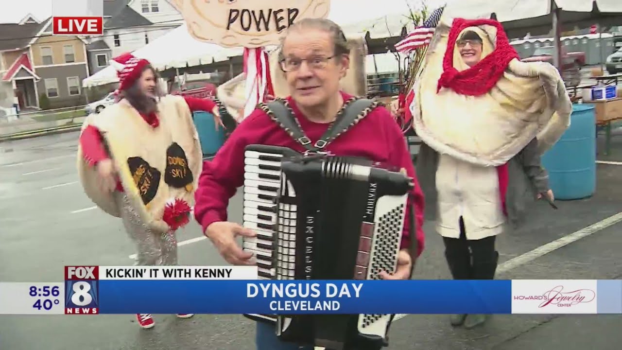 Kenny celebrates Dyngus Day in style - YouTube