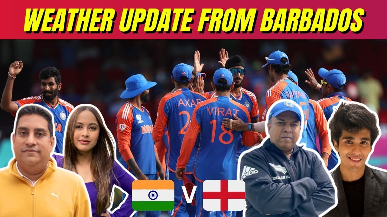 Live Weather Update from Barbados | India vs South Africa World Cup ...