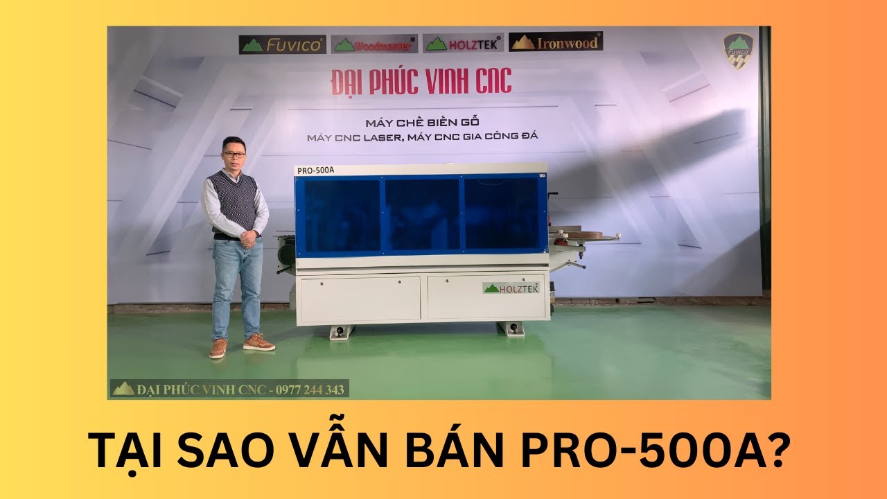 Máy dán cạnh 6 chức năng cỡ nhỏ Holztek Pro-500A. Còn tốt ở năm 2023-2024? - YouTube