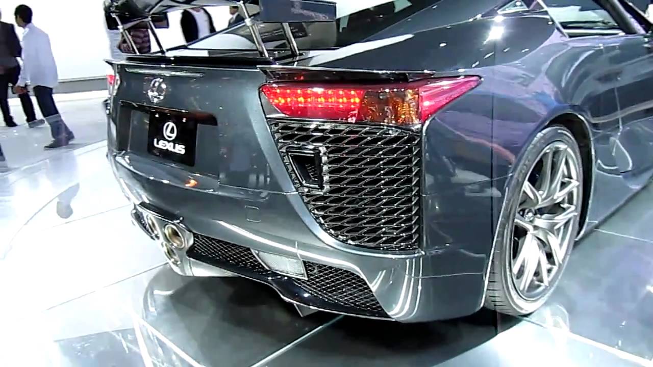 Grey Lexus LFA - YouTube