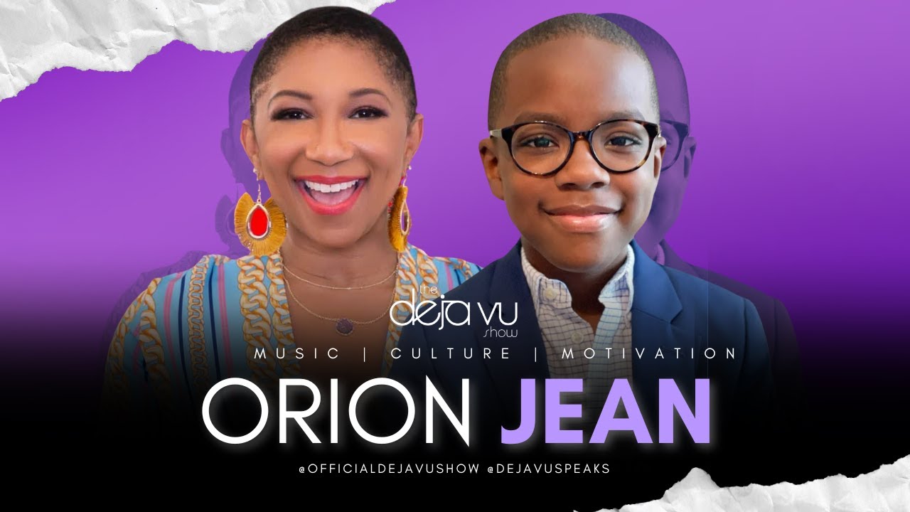 Orion Jean Talks Book "Race to Kindness", Words Of Encouragement and ...