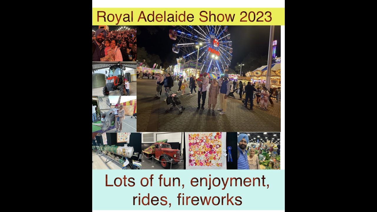 Royal Adelaide Show 2023/ Family fun day/ Parents and Kids enjoying an ...