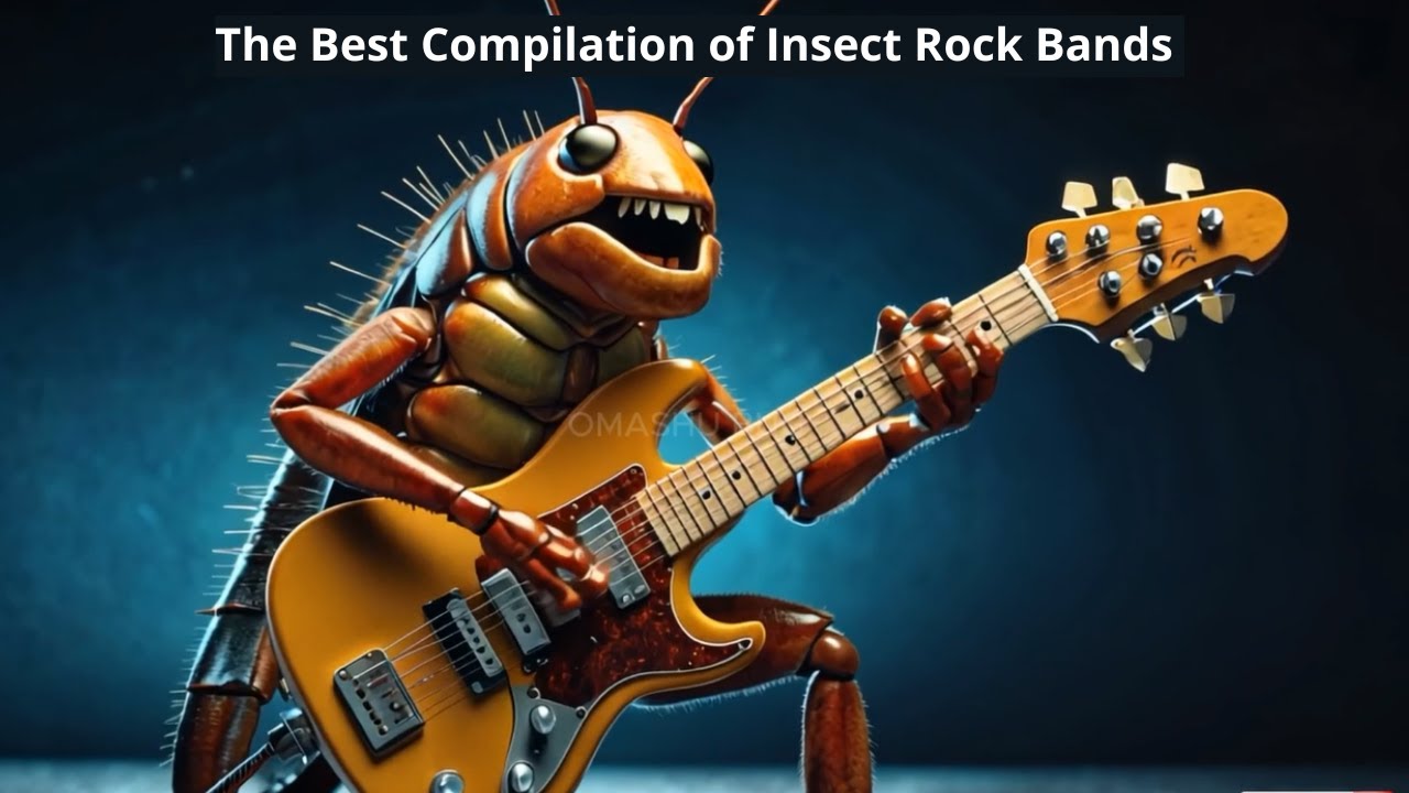 Insect Rock Band Compilation - Original Rock Music - YouTube