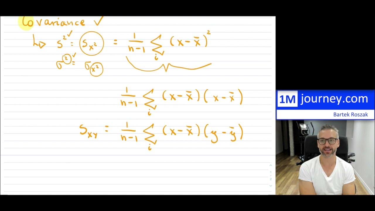 Linear Correlation and Covariance - YouTube