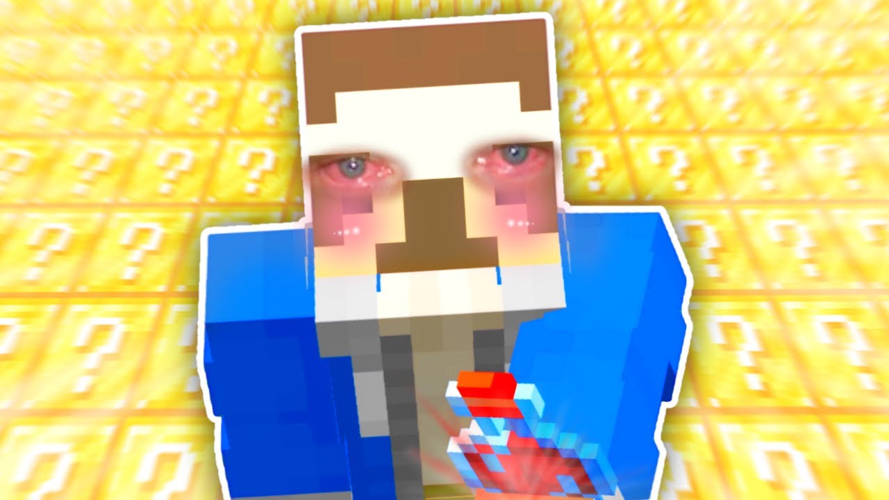 Superflat Lucky Block, But We're Drunk... - YouTube