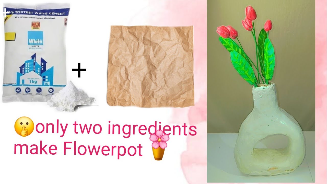 DIY Flowerpot ⚱️hack/how to make Flowerpot/ Easy Flowerpot tutorial ...
