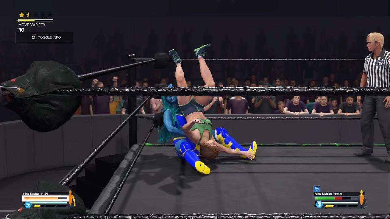 Rookie Nina Dasher vs Rookie Alice Maiden - YouTube