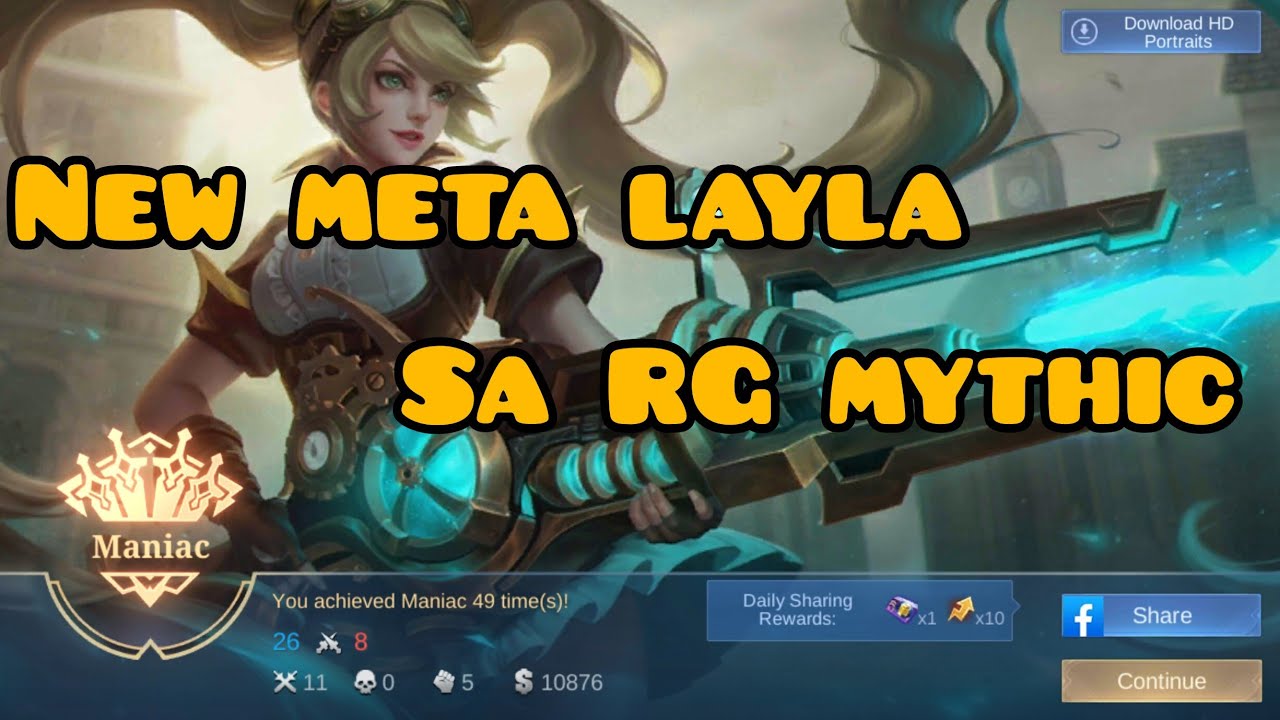 11- 0 the killer Marksman Layla Solo RG sa Mythic - YouTube