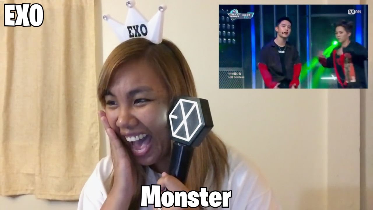 //REACTION// EXO: Monster [M Countdown 06.09.2016] - YouTube