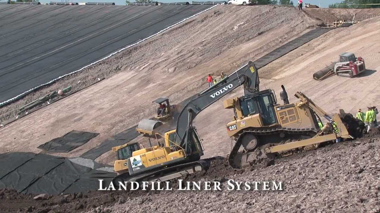 Seneca Meadows Landfill Liner System - YouTube