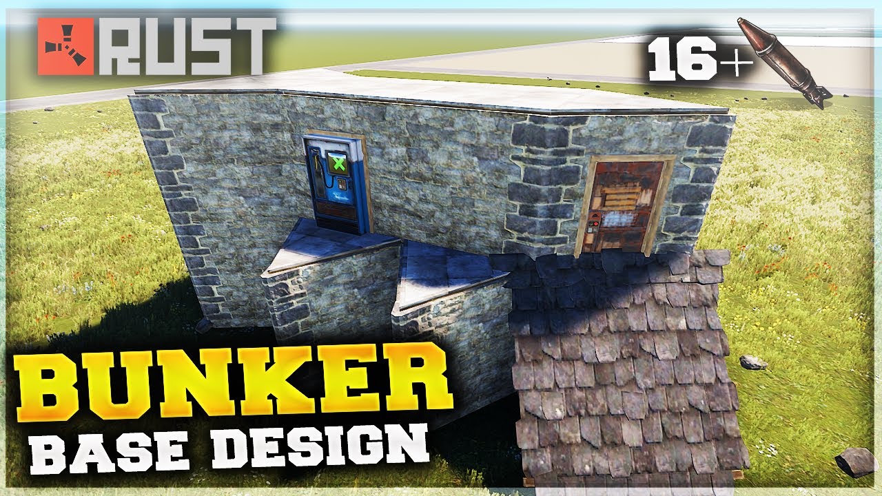 Rust Solo Base Design - Solo Bunker Base Design 2021 - YouTube