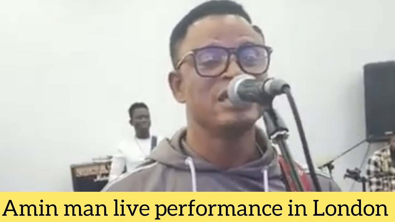 AMIN MAN LIVE PERFORMANCE IN LONDON | EDONIMOSE 2023 - YouTube