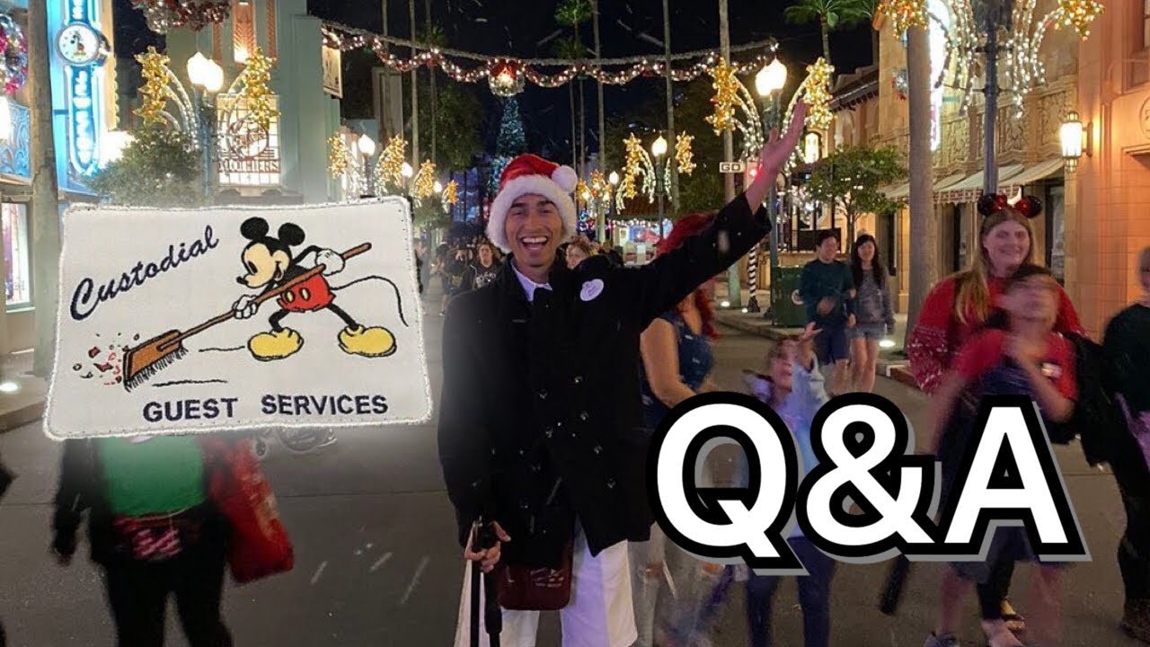 THE BEST PART OF THE CUSTODIAL ROLE - Disney College Program Q&A - YouTube