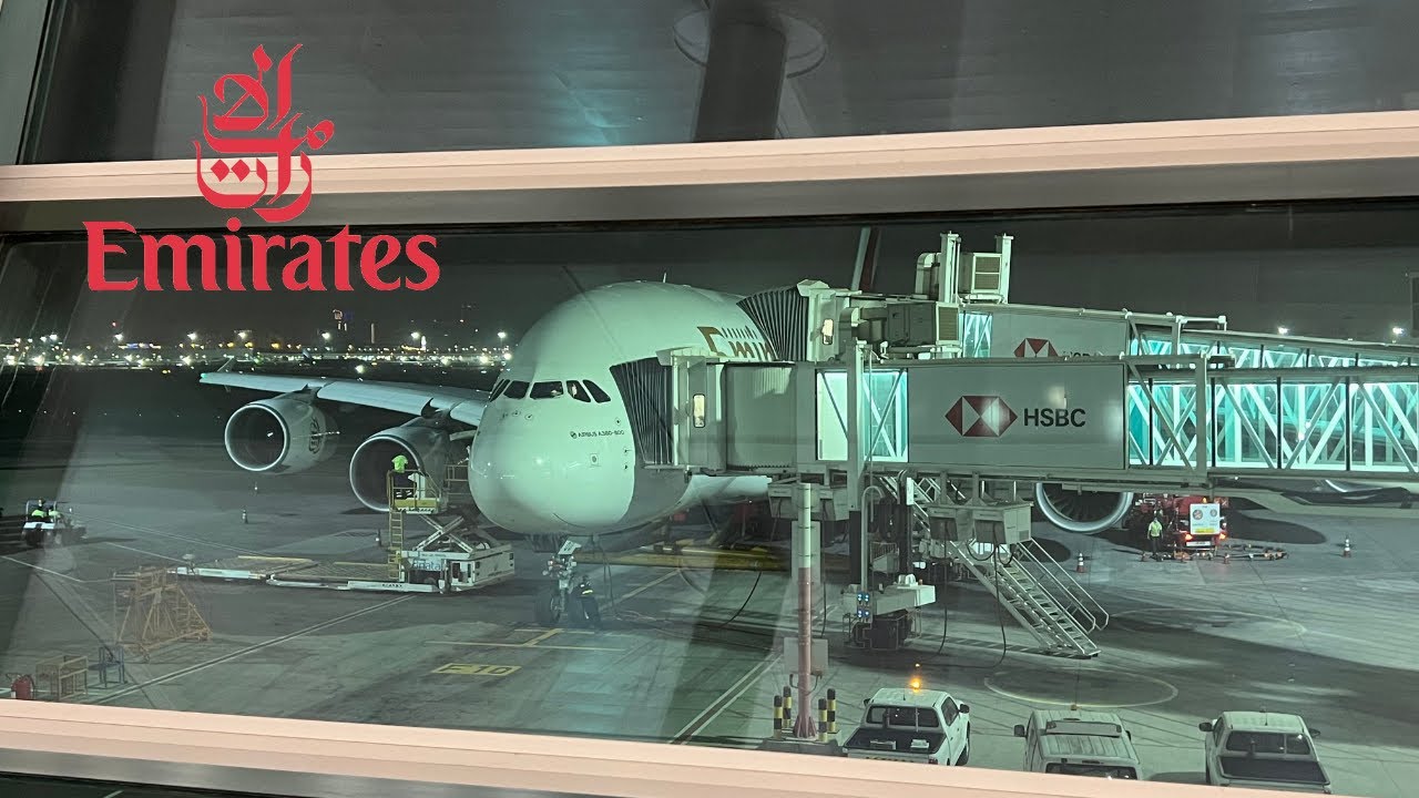 AMAZING Emirates A380 Taxi & Takeoff | Dubai International Airport (DXB ...
