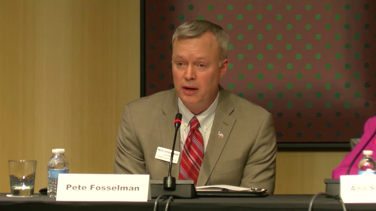 Pete Fosselman (D) Discusses Economic Vitality of the White Flint, Pike ...