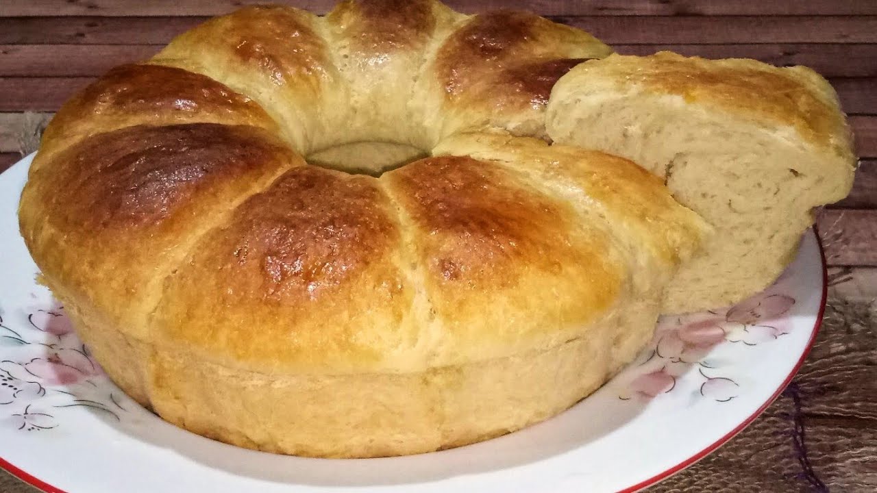Custard cream roll bread || Bundt bread || ক্রিম রোল ব্রেড - YouTube