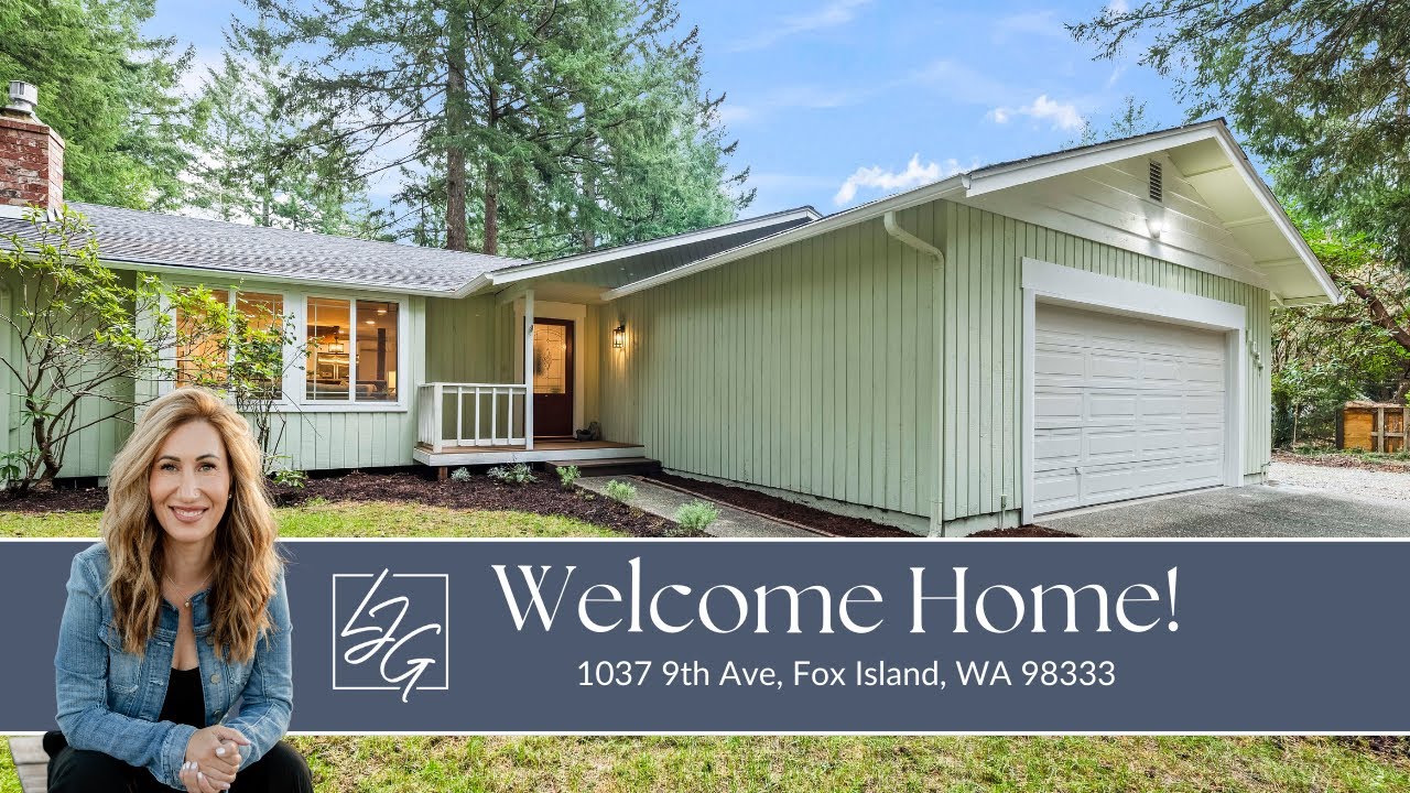 Take a Tour of 1037 9th Ave on Fox Island! - YouTube