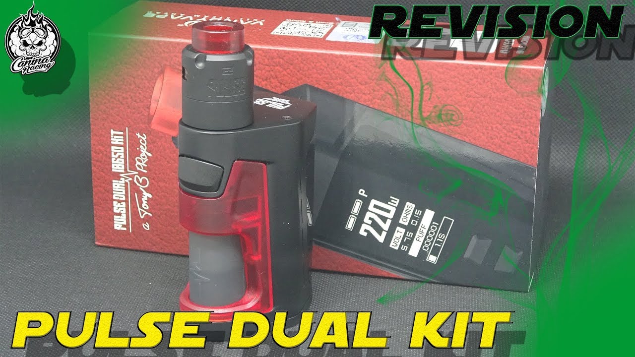 Vandy Vape Pulse Dual kit | Con Pulse 2 RDA | ¿Tony B lo hizo de nuevo ...