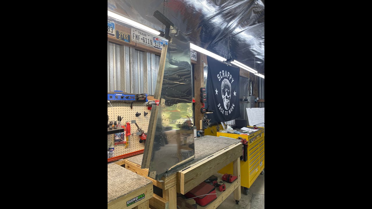 Vans RV-8 Ep 3 Rudder 2 - YouTube