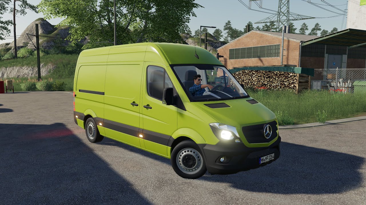 Mercedes-Benz Sprinter 313 CDI 2014 L2H2 - Farming Simulator 2019 ...