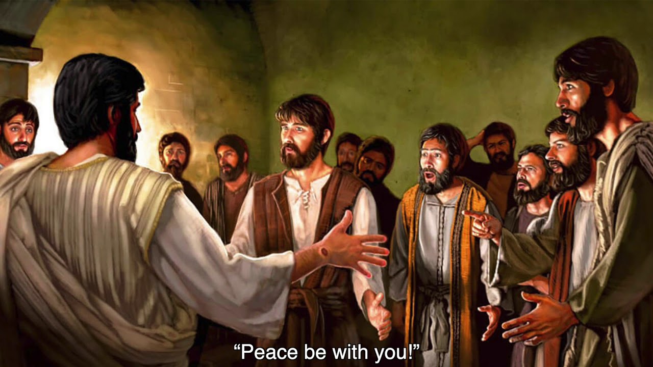 John 20:19-23 [Jesus Appears to His Disciples] - YouTube