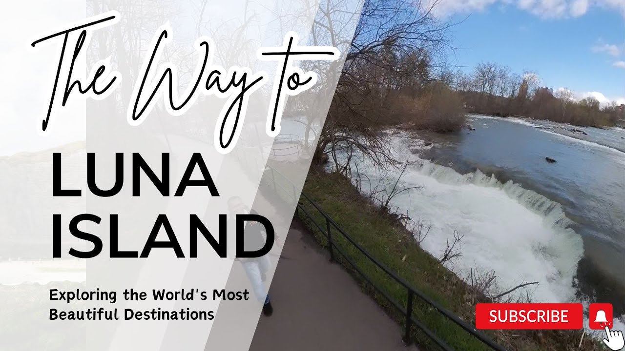 Luna Island through the Pathway: A Walking Tour at Niagara Falls - YouTube