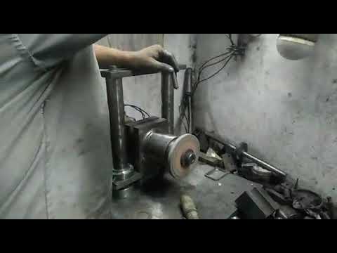 Mini surface grinding machine - YouTube