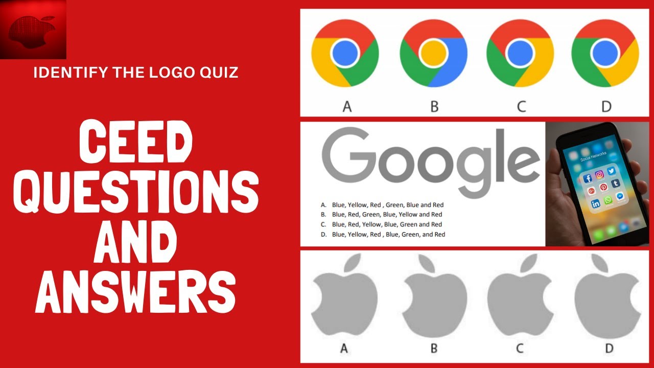 CEED Questions and Answers | Identify the Logo Quiz | - YouTube