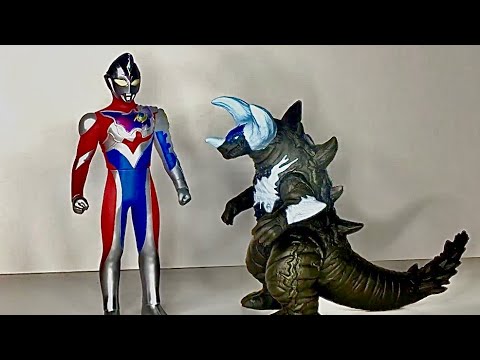 Sphere Gomora Ultraman Decker monster toy review - YouTube