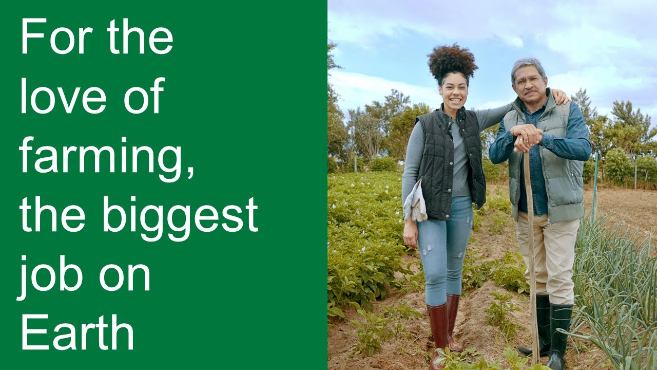 For the love of farming, the biggest job on Earth - YouTube