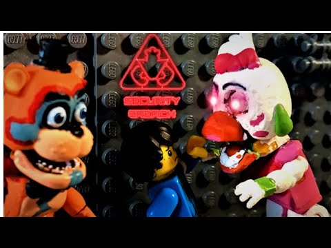 Gregory DESTROYS GLAMROCK CHICA (FNaF Security Breach LEGO | Five Nights at Freddy’s Stop Motion)