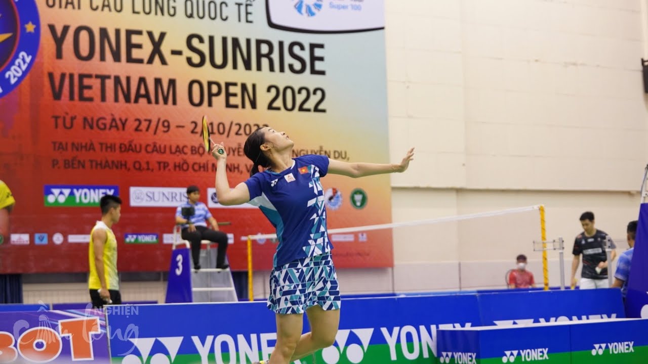 WS Thuy Linh NGUYEN vs Ruselli HARTAWAN | Vietnam Open 2022 Badminton ...
