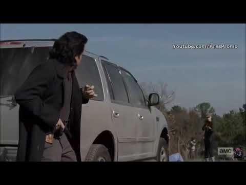 The Walking Dead 8x16 Rosita saves Eugene