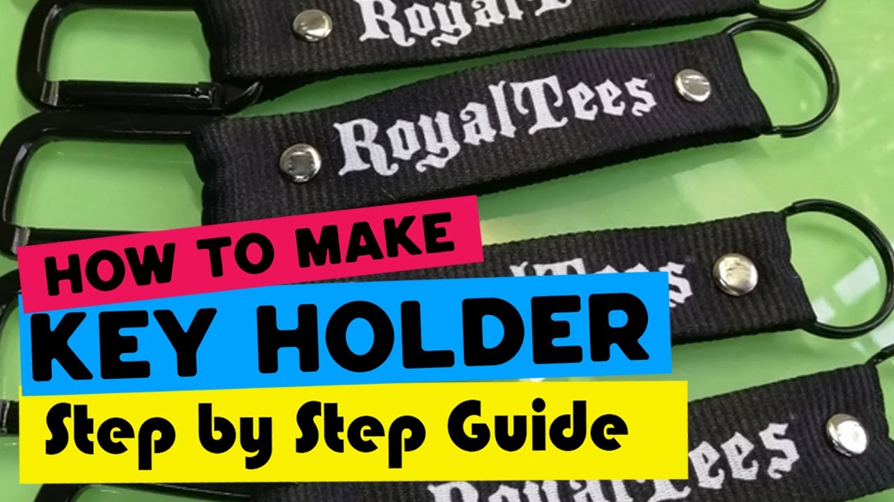 How to make Key Lace / Key Holder | Step by Step Guide - YouTube