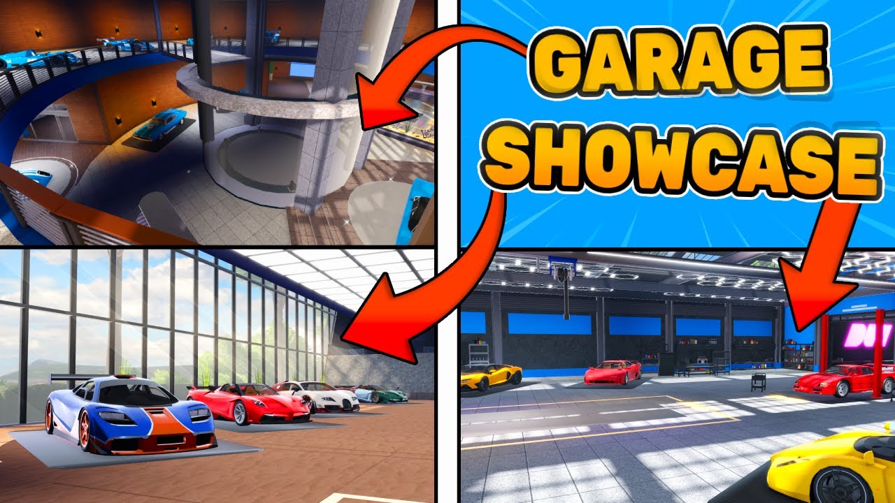 Showcasing All Garage's In Drive World! - YouTube