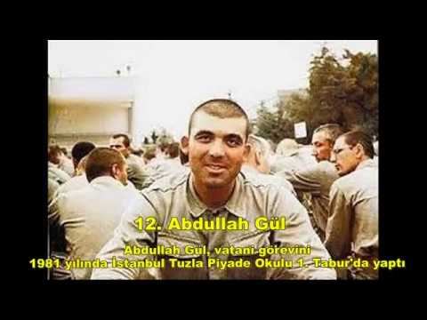Askerde Fotoğraflanan 35 Türk Ünlü