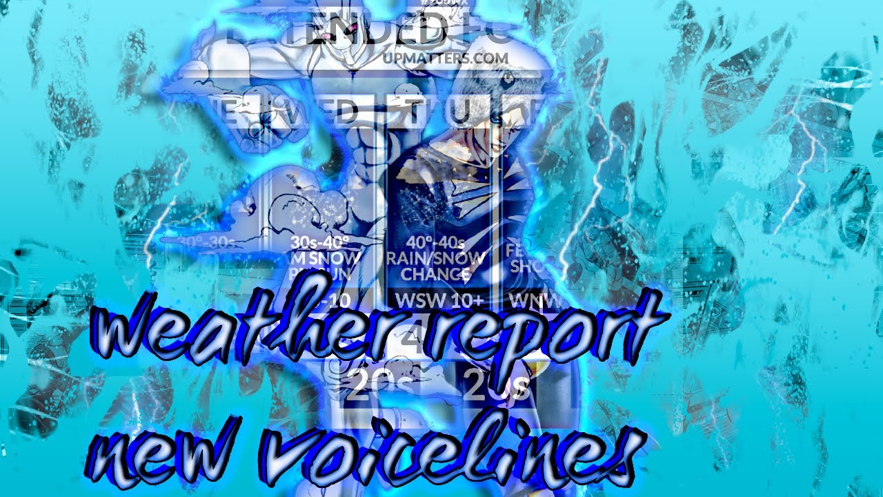 Weather report new voicelines - [AUT] - YouTube