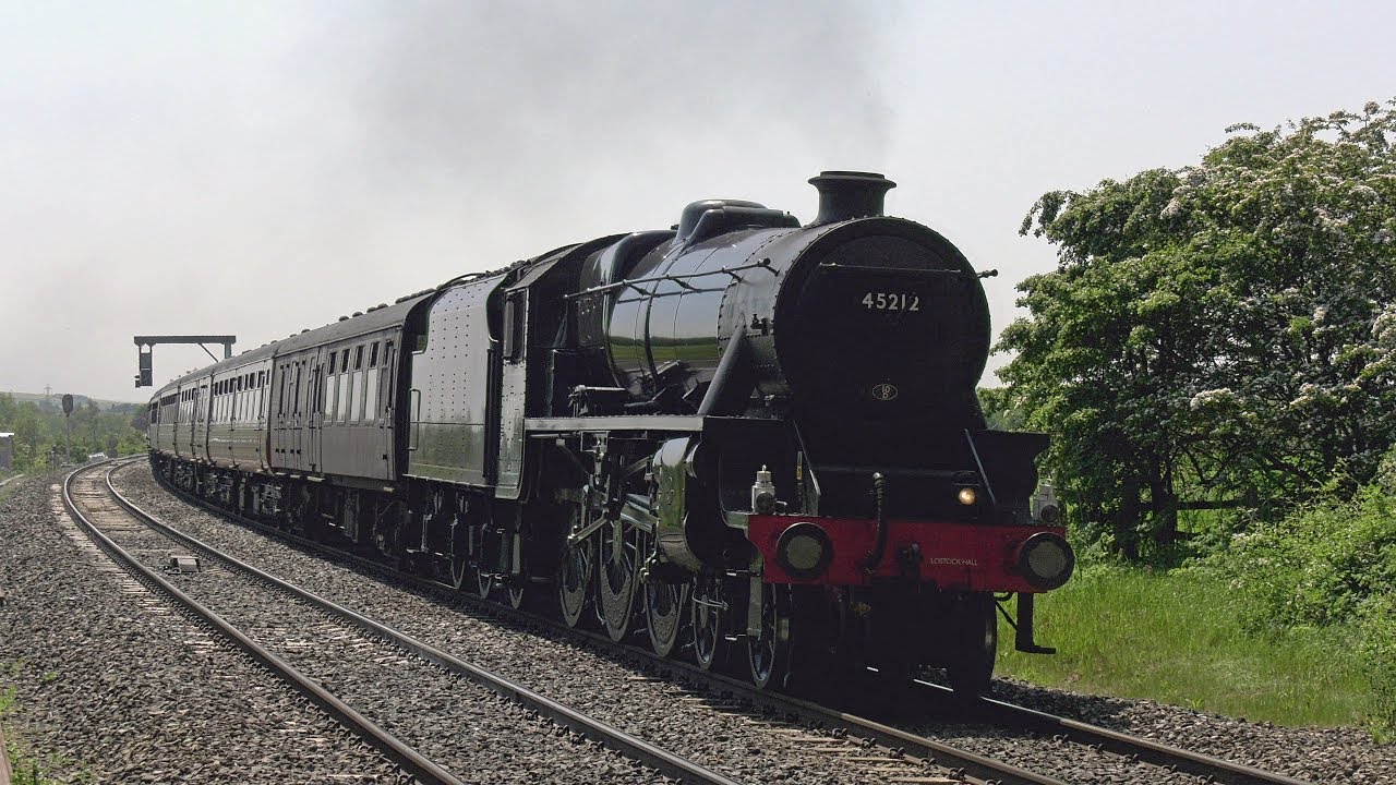 The Cathedrals Express, Black 5 No 45212, 15th May 2018. - YouTube