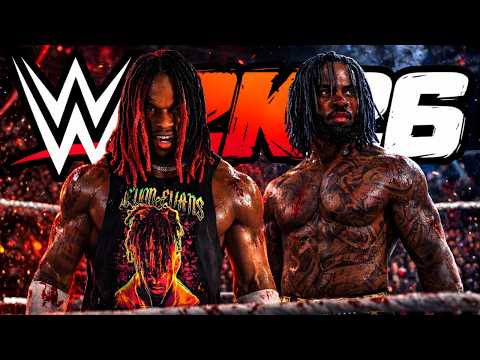 WWE 2K26 MyRISE #4 - JE'VON EVANS vs THE PROTOTYPE WAS AN INSTANT CLASSIC!