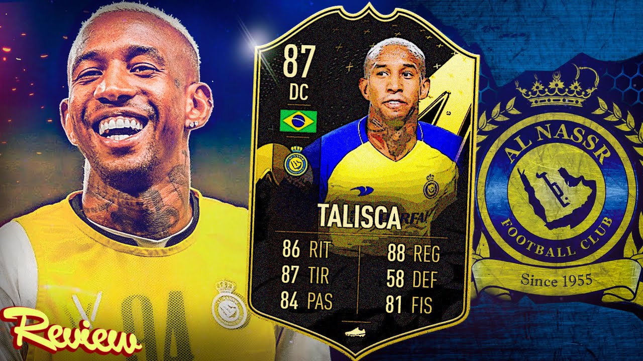 ¡EL TIRO LEJANO ES INCREÍBLE! || Talisca 87 Review Español || FIFA 23 ...
